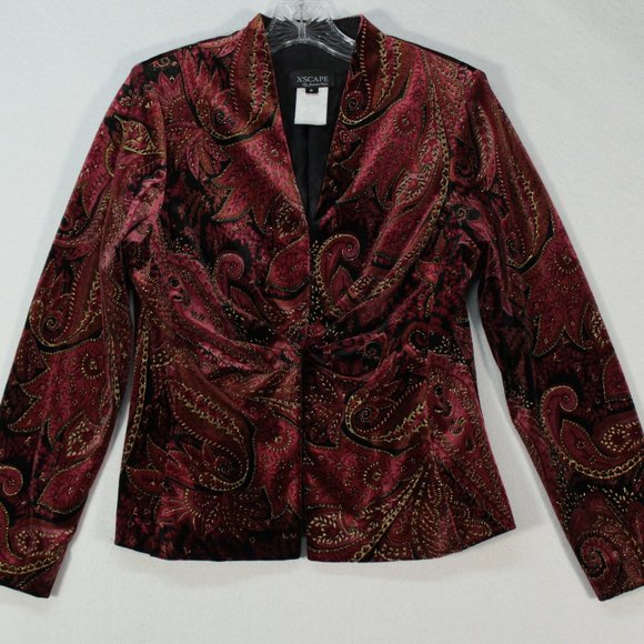 Xscape | Tops | Vintage Xscape By Joanna Chen Size 6 Top Has Flaw ...